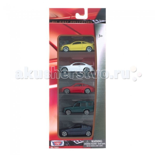 Коллекционные машинки Motormax 1:64 Набор A MotorMax — купить в Москве ...